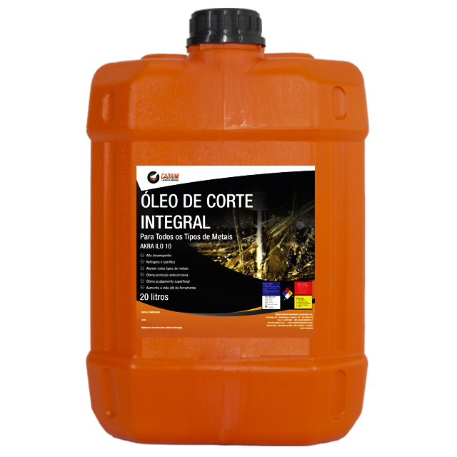 Óleo integral para Usinagem – 20 litros (AKRA ILO 10) – Loja Cadium