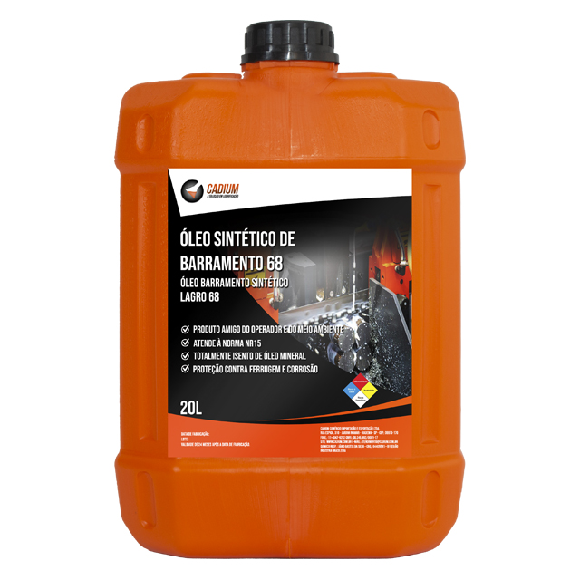 Óleo Lubrificante para Barramento de Torno – 20 litros (LAGRO 68 ...
